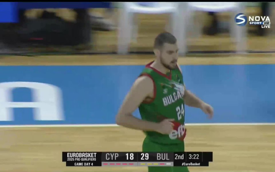 Кипър - България 66:75 /репортаж/ - Баскетбол - Национални отбори - Gong.bg